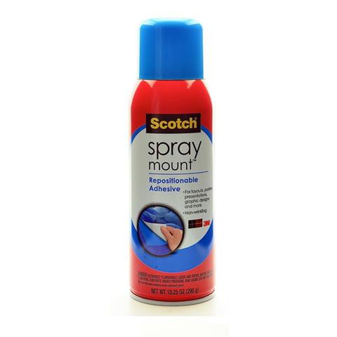 3M SPRAY MOUNT - 10.250Z/290G (12CAN/BX) - Seet Office Supplies Malaysia