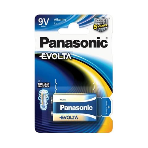 PANASONIC EVOLTA BATTERY 9V 1PC/PK - Seet Office Supplies Malaysia
