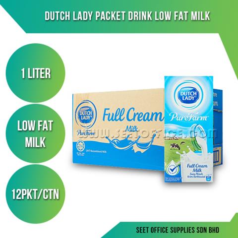 DUTCH LADY PACKET DRINK FULL CREAM MILK- 12 X 1 LITER/CTN - Seet Office ...