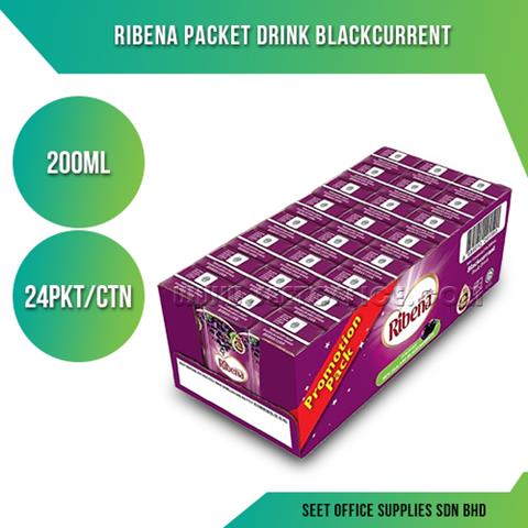 RIBENA PACKET DRINK BLACKCURRENT 24 X 200ML/CTN - Seet Office Supplies ...