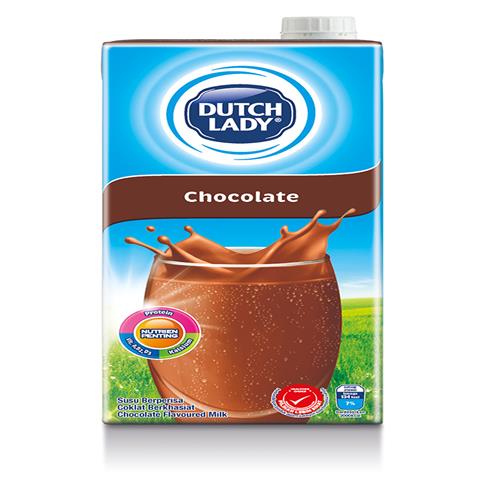 DUTCH LADY PACKET DRINK CHOCOLATE MILK 1 LITER/PKT – Seet Office ...