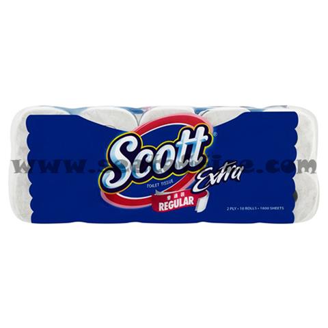 SCOTT EXTRA- TOILET TISSUE ROLL 10R X 180'S/PACK - Seet Office Supplies ...