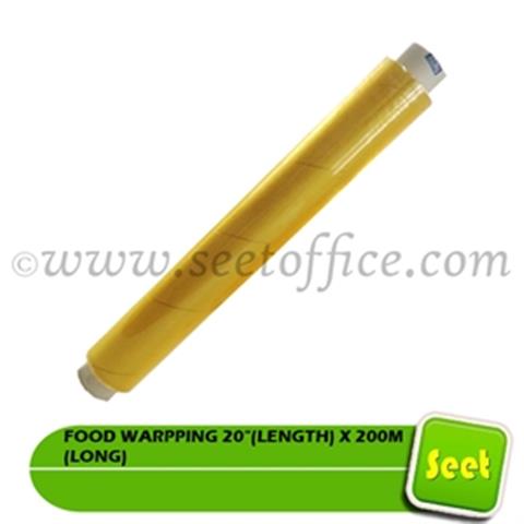 FOOD WARPPING 20"(LENGTH) X 200M (LONG) - Seet Office Supplies Malaysia