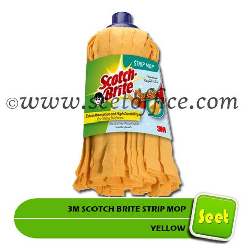 3M SCOTCH BRITE STRIP MOP - YELLOW - Seet Office Supplies Malaysia