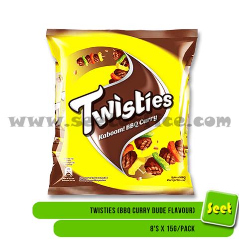 TWISTIES (BBQ CURRY DUDE FLAVOUR ) 8'S X 15G/PACK - Seet Office ...