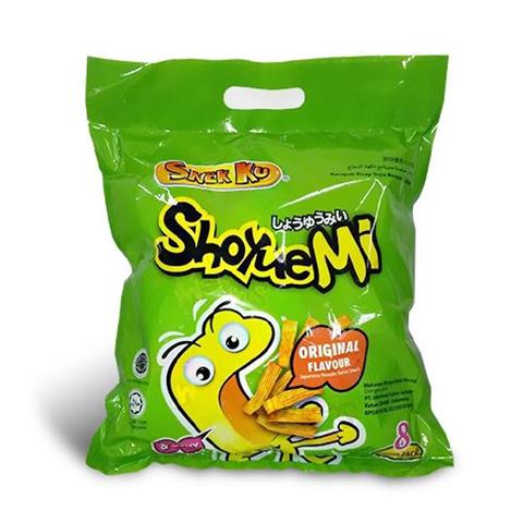 SNEK KU SHOYUE MI ORIGINAL FLAVOUR JAPANESE CRACKER SERIES SNACK 8 ...