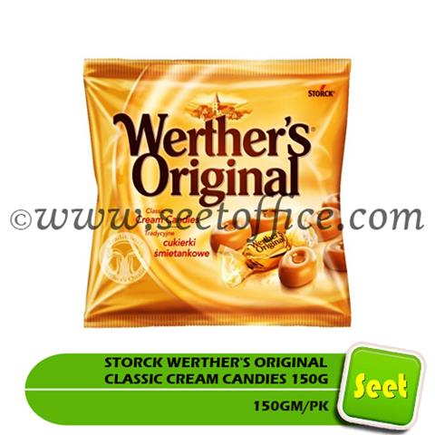 STORCK WERTHER'S ORIGINAL CLASSIC CREAM CANDIES 150G - Seet Office ...