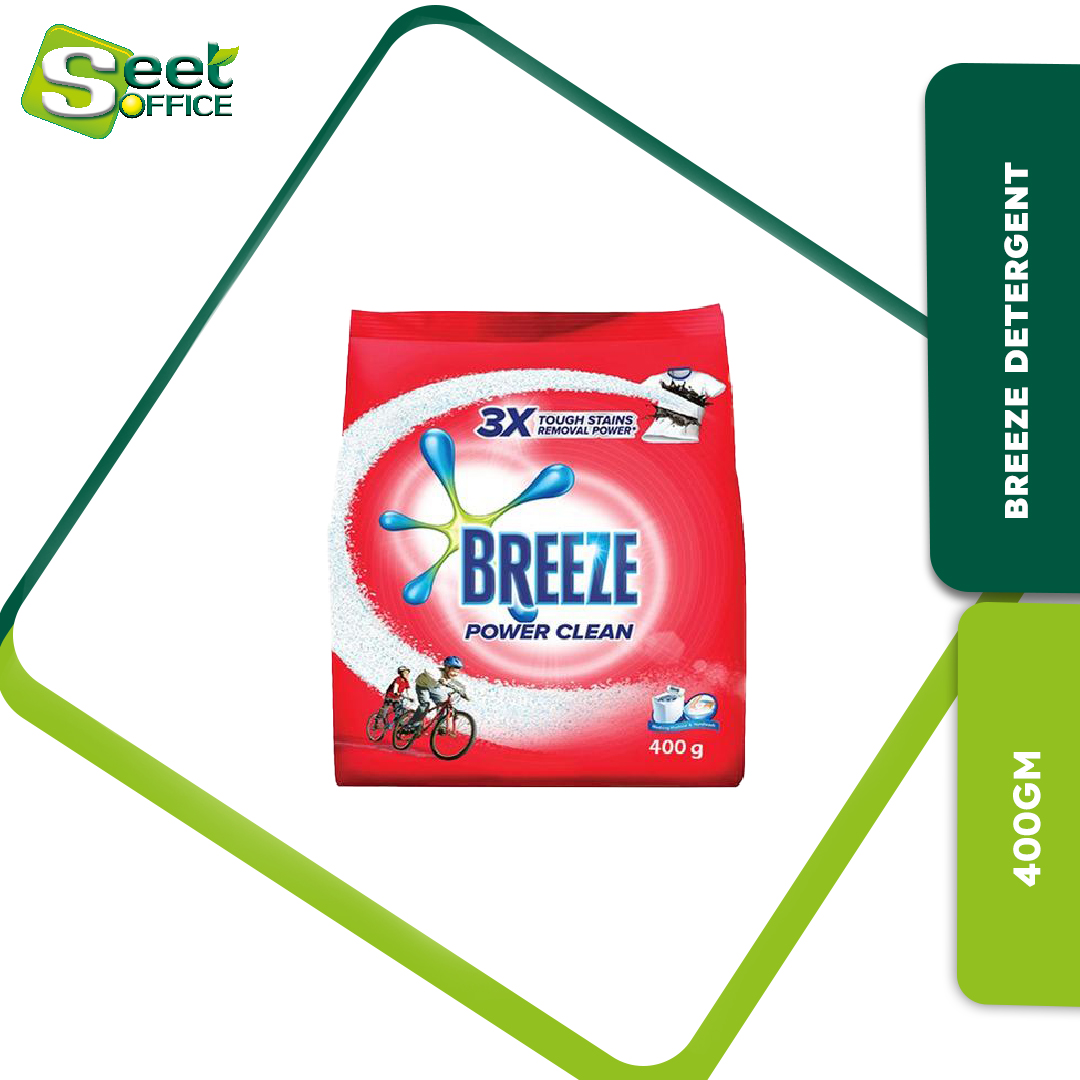 BREEZE DETERGENT-400GM - Seet Office Supplies Malaysia