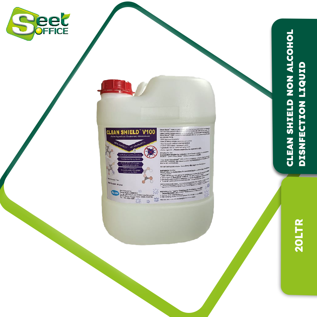CLEAN SHIELD NON ALCOHOL DISNFECTION LIQUID 20LTR - Seet Office ...