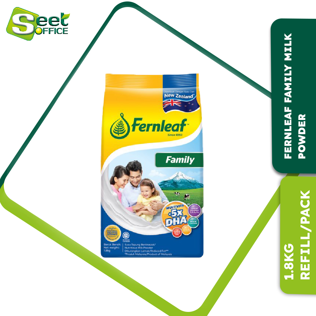 FERNLEAF FAMILY MILK POWDER 1.8KG REFILL/PACK - Seet Office Supplies ...
