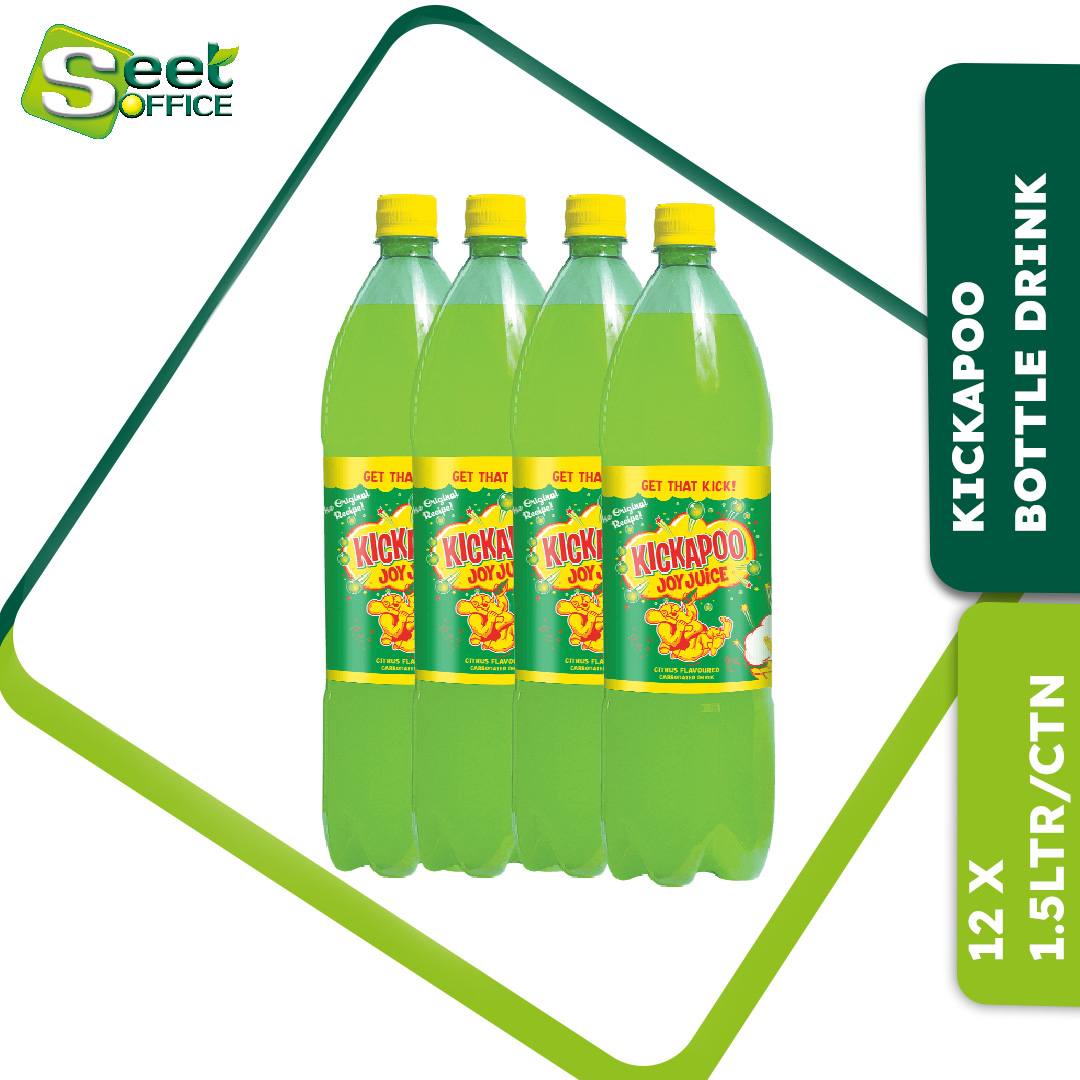 KICKAPOO BOTTLE DRINK 12 X 1.5LTR/CTN - Seet Office Supplies Malaysia
