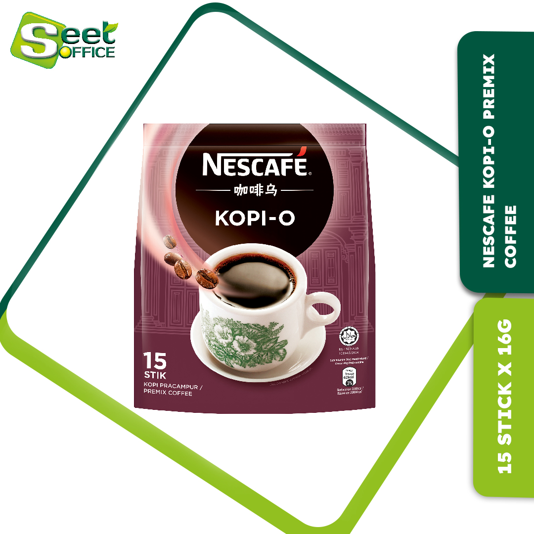 NESCAFE KOPI-O PREMIX COFFEE 15 STICK X 16G - Seet Office Supplies Malaysia