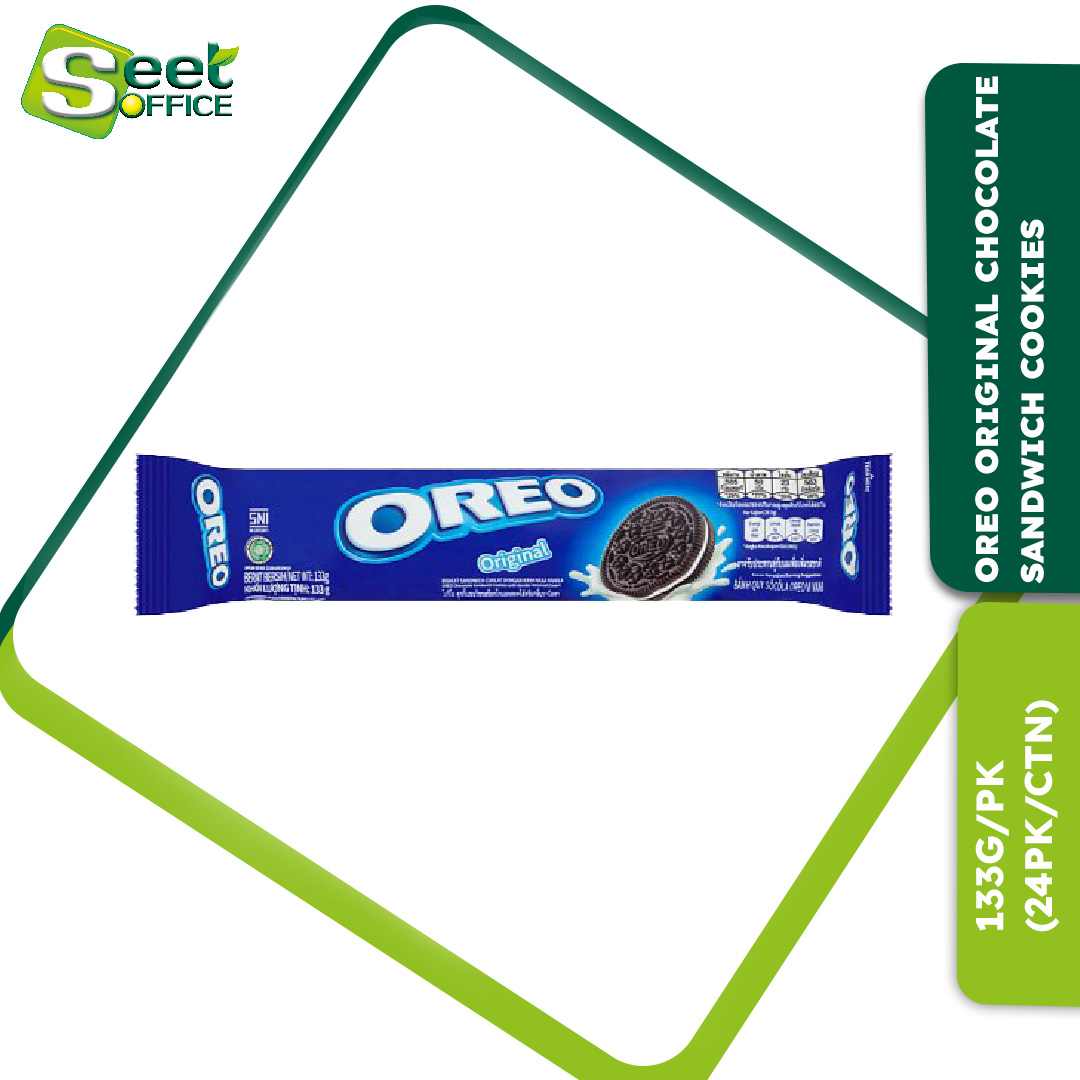 OREO ORIGINAL CHOCOLATE SANDWICH COOKIES 133G/PK(24PK/CTN) - Seet ...