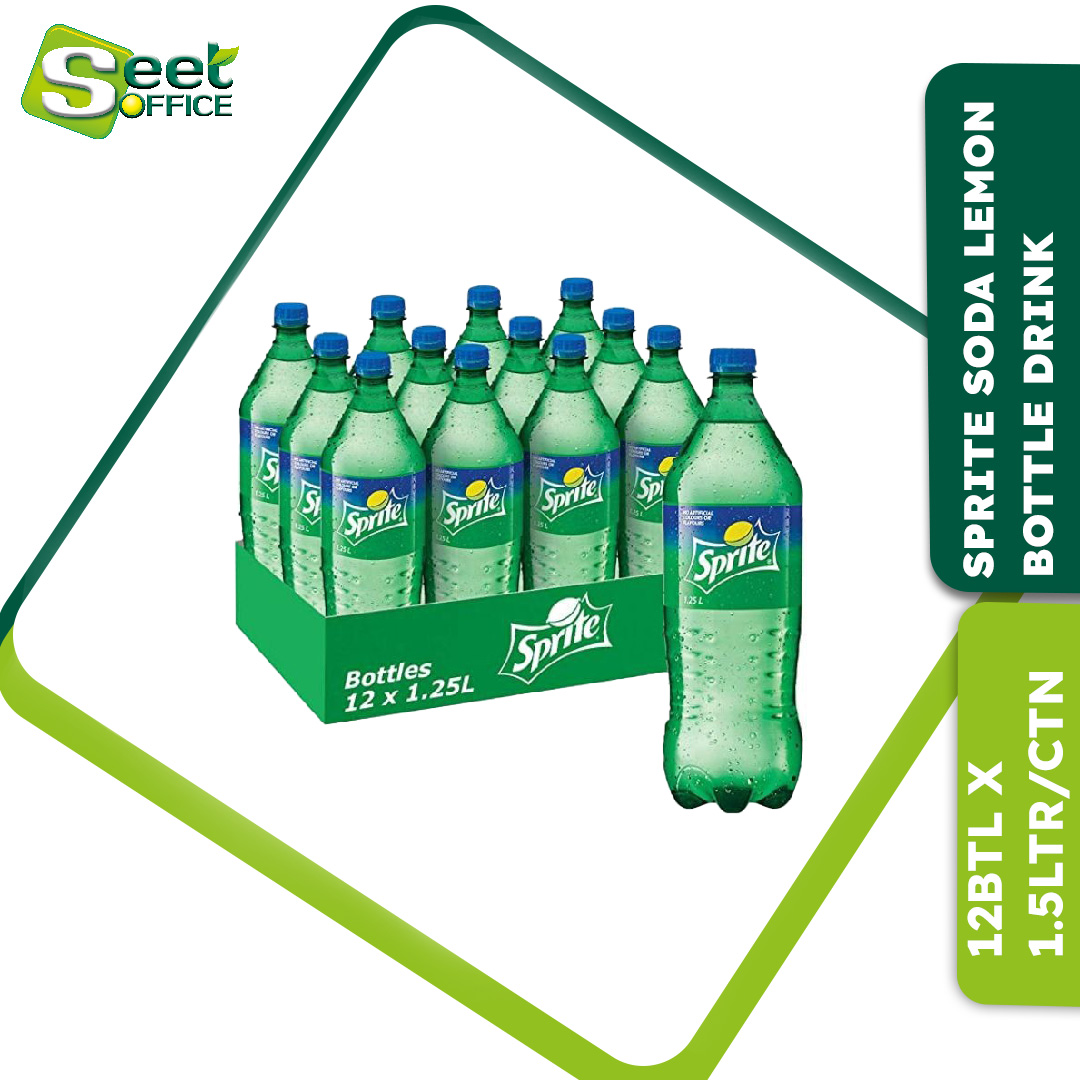 SPRITE SODA LEMON BOTTLE DRINK 12BTL X 1.5LTR/CTN - Seet Office ...