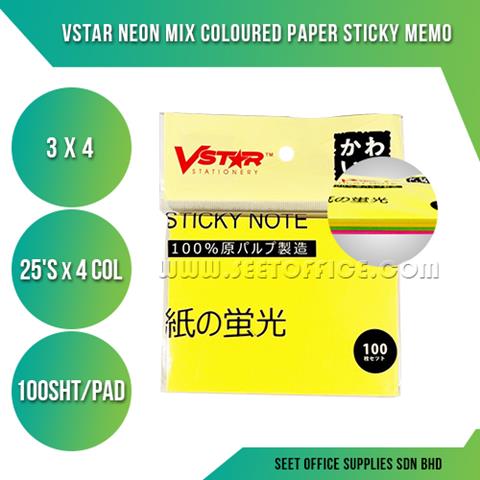 SCRIPTI PAPER POST-IT NOTE 75MM X 25MM - Seet Office Supplies Malaysia