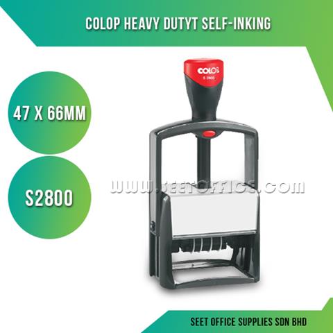 COLOP HEAVY DUTYT SELF-INKING SIZE : 47 X 66MM - Seet Office Supplies ...