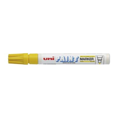 UNI PAINT MARKER, YELLOW COLOR - Seet Office Supplies Malaysia
