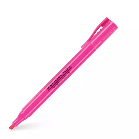 FABER CASTELL TEXTLINER 38 - PINK - Seet Office Supplies Malaysia