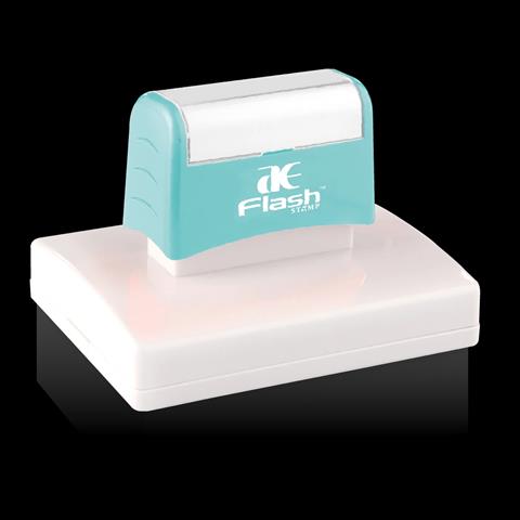 AE FLASH PRE-INK CHOP SIZE 59 X 123MM - Seet Office Supplies Malaysia