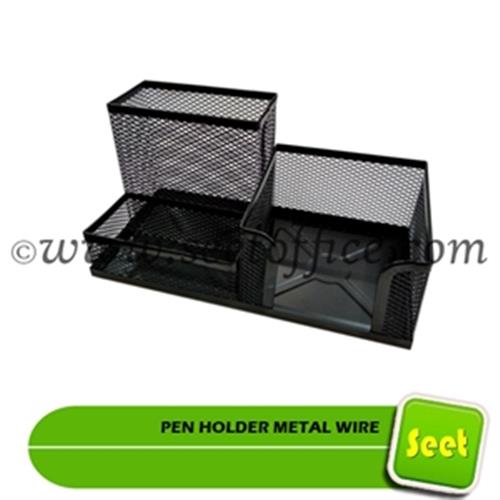PEN HOLDER METAL WIRE - Seet Office Supplies Malaysia