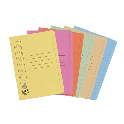 ABBA FLAT FILE WITH PLASTIC FASTENER (THICKNESS 6'S OF PAPER) YELLOW ...