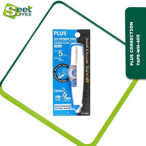 PLUS CORRECTION TAPE 5MMx6M - Seet Office Supplies Malaysia