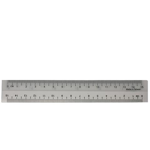 PLASTIC RULER (WHITE/CLEAR) 15CM-6" (36PCS/BOX) (80BOX/CTN) - Seet ...