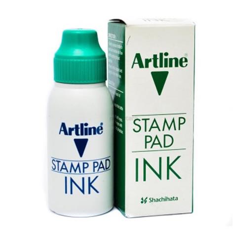 ARTLINE STAMP PAD INK GREEN 50cc (12BOTOL/BOX) - Seet Office Supplies ...