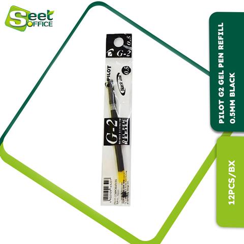 PILOT G2 GEL PEN REFILL 0.5MM BLACK (12PCS/BOX) - Seet Office Supplies ...