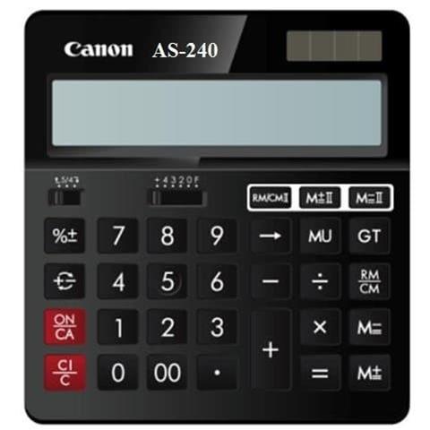 CANON DESKTOP CALCULATOR 14 DIGIT SIZE : 150 X 142 X 27MM - Seet Office ...