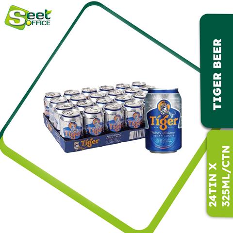 TIGER BEER CAN DRINK 24x320ML/CTN - Seet Office Supplies Malaysia