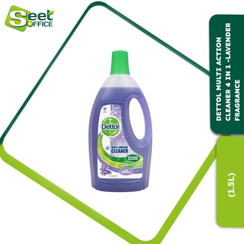DETTOL MULTI ACTION CLEANER 4 IN 1 1.5LTR -LAVENDER FRAGRANCE - Seet ...