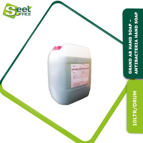 GRAND AB ANTIBACTERIA HAND SOAP 10 LITER/DRUM - Seet Office Supplies ...