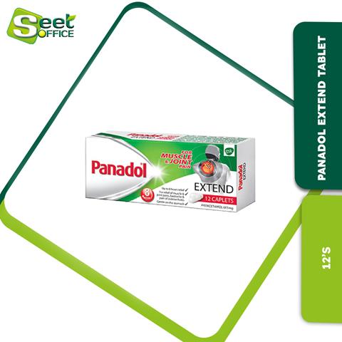 PANADOL EXTEND TABLET 12'S - Seet Office Supplies Malaysia