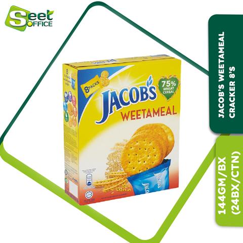 JACOB'S WEETAMEAL CRACKER BISCUIT MULTIPACK 144GM 8'S/BOX (24 BOX/CTN ...