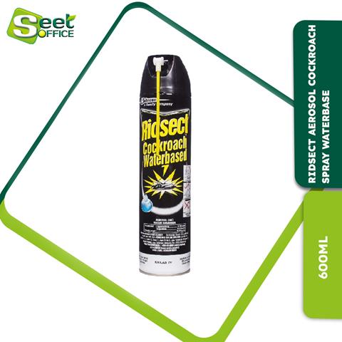 RIDSECT COCKROACH WATERBASE AEROSOL SPRAY 600ML - Seet Office Supplies ...