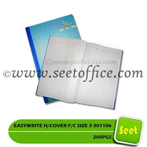 TROPICAL FOOLSCAP HARDCOVER BOOK 3 COLUMN WITH NUMBERING/FOLIO (200PGS ...