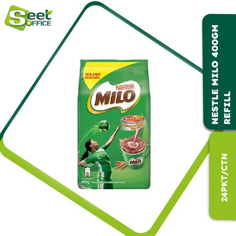 NESTLE MILO ACTIVE-GO SOFTPACK REFILL 400gm (24 PACK/CTN) - Seet Office ...