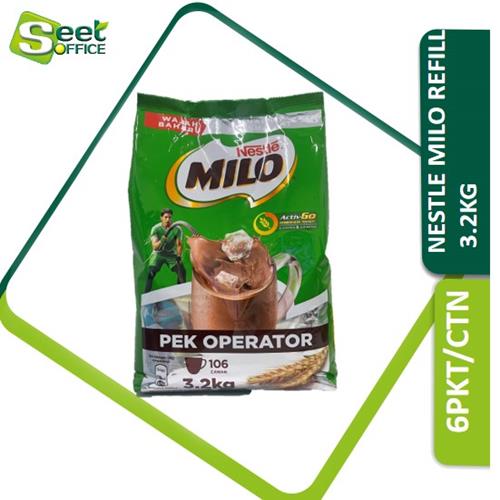 NESTLE MILO ACTIVE-GO SOFTPACK REFILL 3.2KG (6PACK/CTN) - Seet Office ...