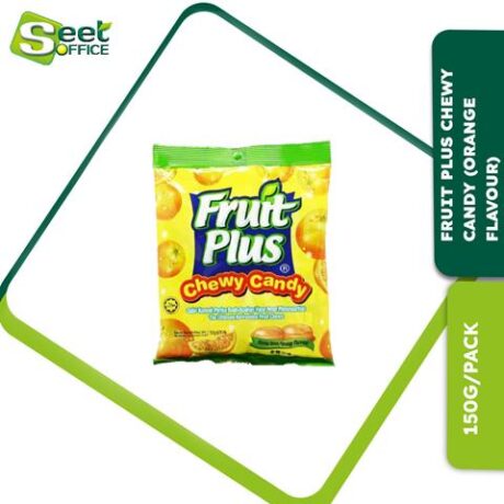 FRUIT PLUS CHEWY CANDY (ORANGE FLAVOUR) 120gm - Seet Office Supplies ...