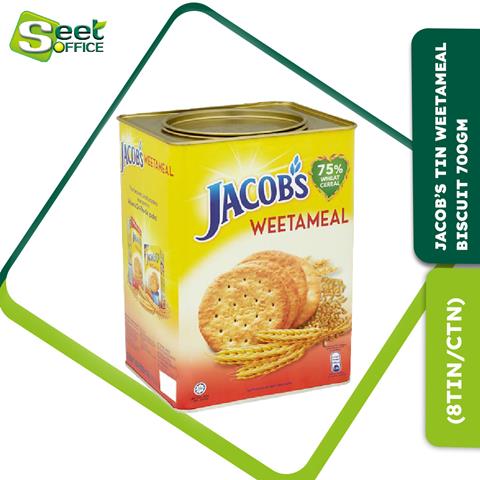 JACOB'S TIN WEETAMEAL BISCUIT 700GM (8TIN/CTN) - Seet Office Supplies ...