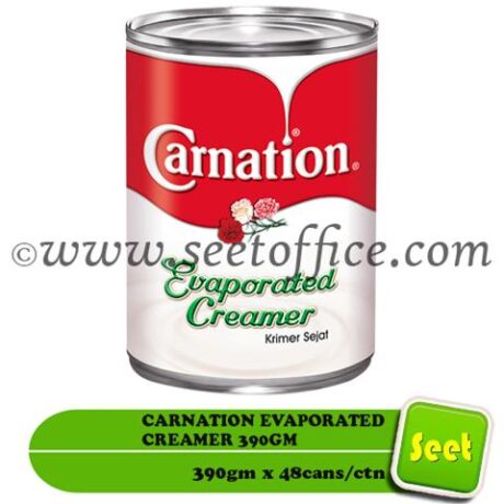 NESTLE CARNATION EVAPORATED CREAMER 390G [48 TIN/CTN] - Seet Office ...