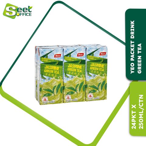 YEO'S JASMINE GREEN TEA PACKET DRINK 24x250ML/CTN - Seet Office ...
