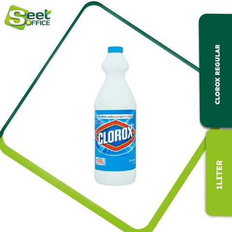 CLOROX REGULAR 1 LITER [12 BOTOL/CTN] - Seet Office Supplies Malaysia