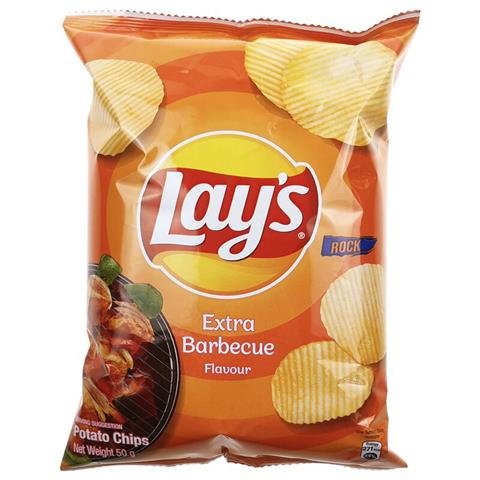 LAY'S POTATO CHIP EXTRA BBQ 50g - Seet Office Supplies Malaysia