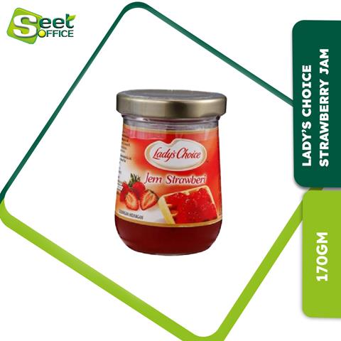 LADY'S CHOICE STRAWBERRY JAM 170GM/BTL (12BTL/CTN) - Seet Office ...