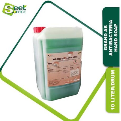 GRAND AB ANTIBACTERIA HAND SOAP 10 LITER/DRUM - Seet Office Supplies ...